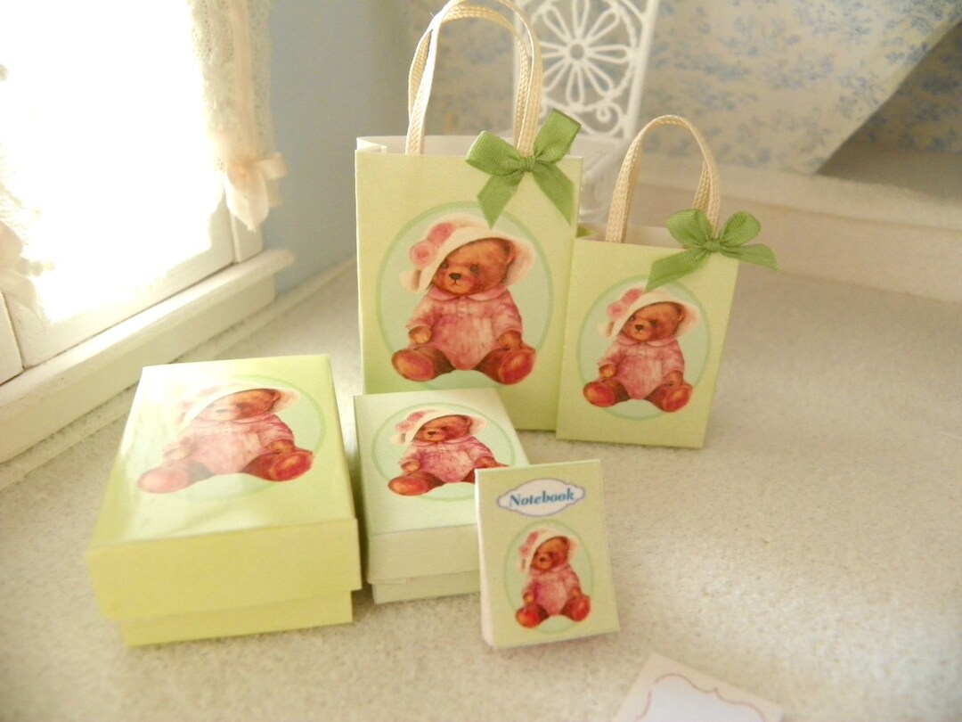 Miniature Collection of Bags and Boxes Scale 1/12 - Etsy