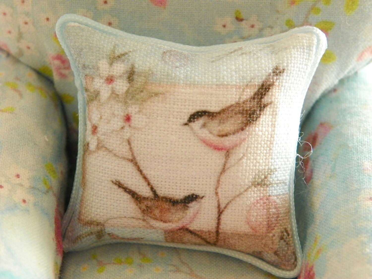 Dollhouse Miniatures Pillow - Etsy