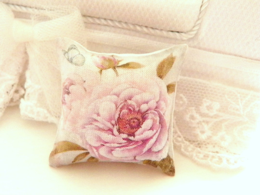 Dollhouse Miniatures Pillow - Etsy