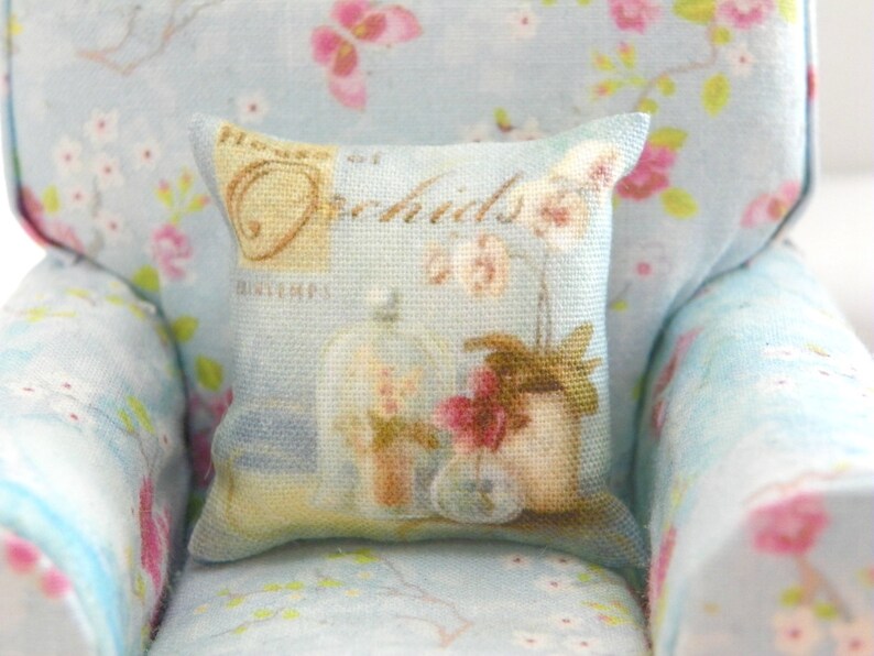 Dollhouse Miniatures Pillow - Etsy