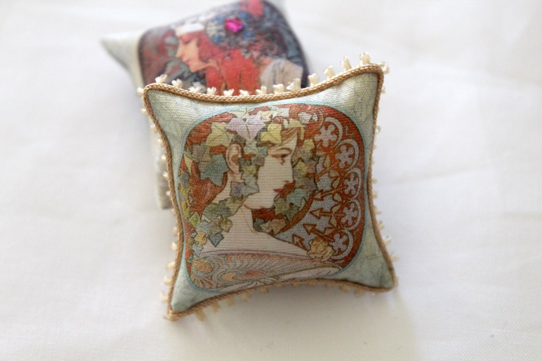 Dollhouse Miniatures Pillow - Etsy