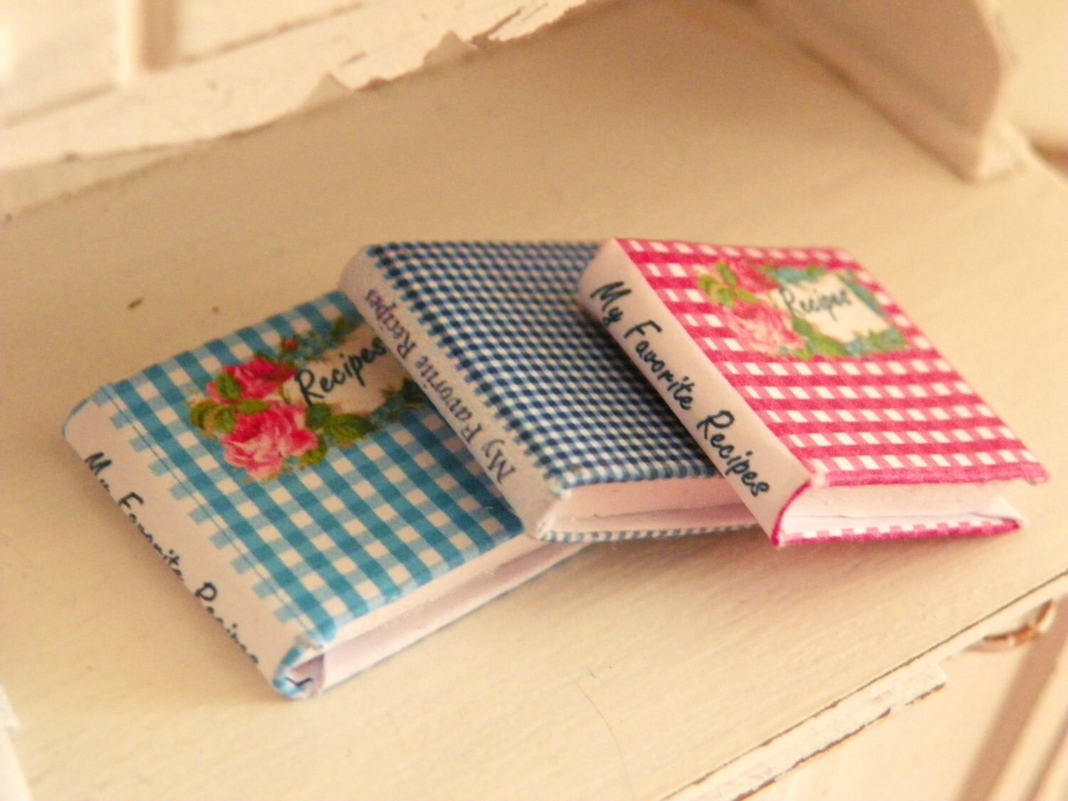 Recipes Miniatures Books - Etsy