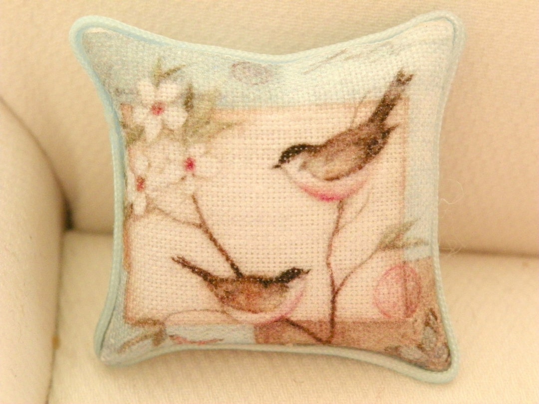 Dollhouse Miniatures Pillow - Etsy