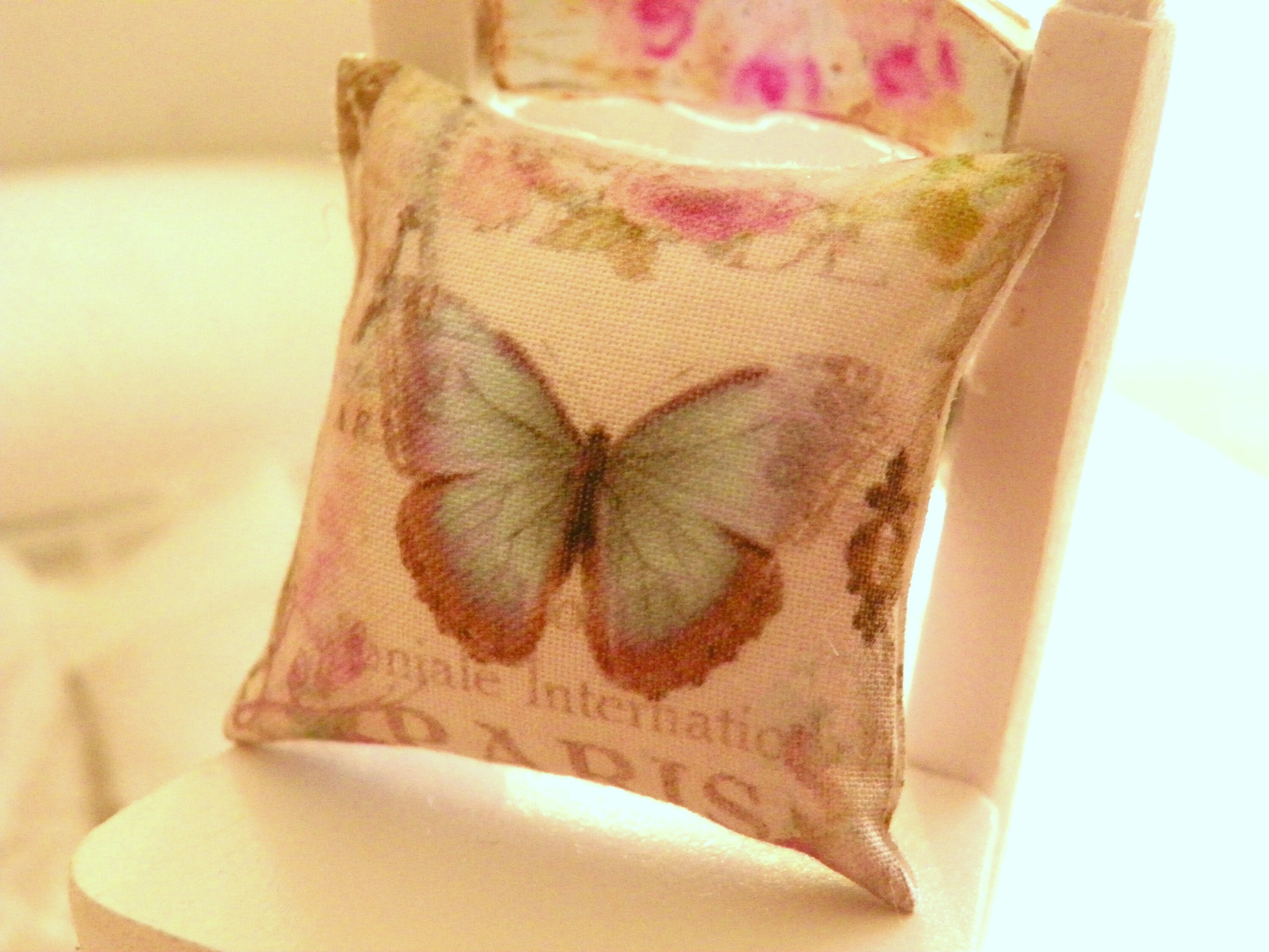 Dollhouse Miniatures Pillow - Etsy