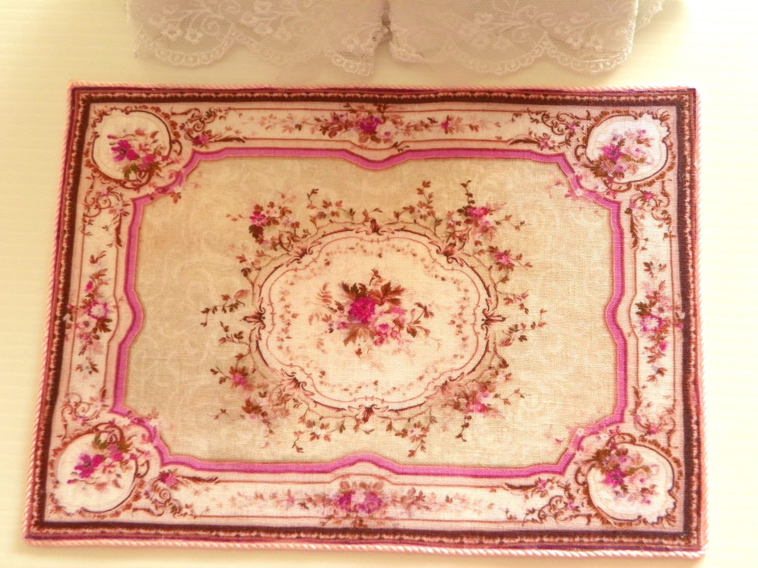 Aubusson Dollhouse Miniature Rug | Etsy
