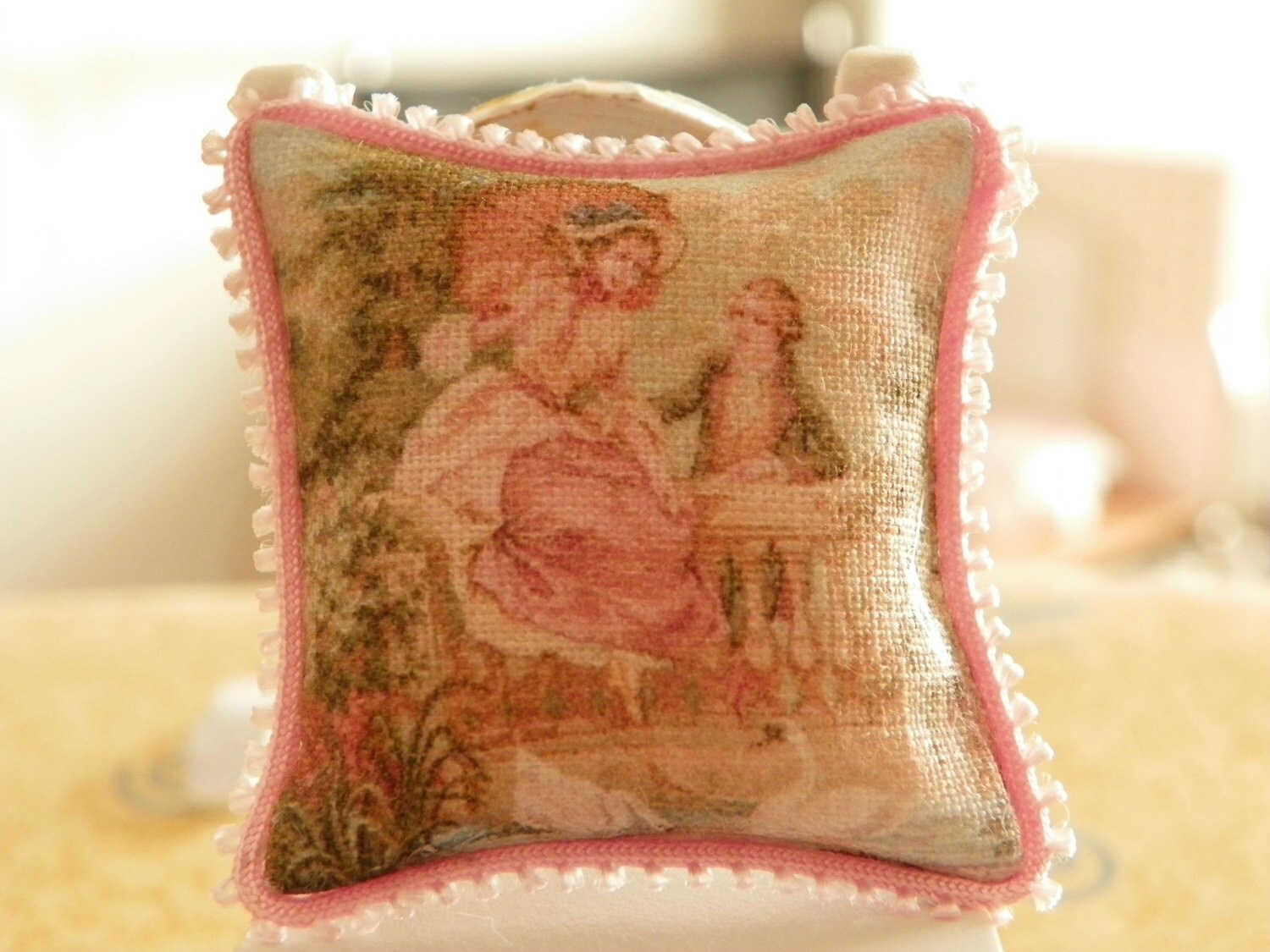 Dollhouse Miniatures Pillow - Etsy
