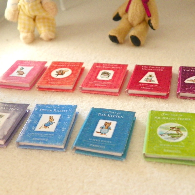 Miniature Books - Etsy