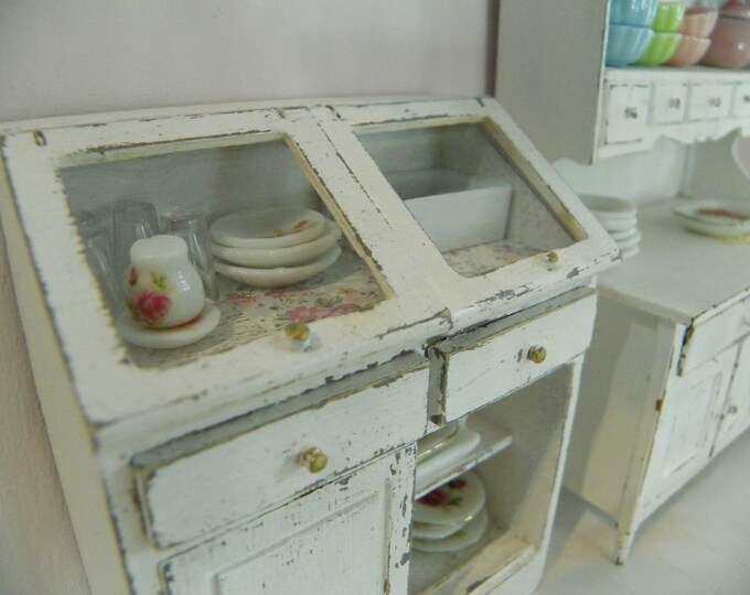 Miniature Shabby Chic Pantry 1/12 Scale - Etsy