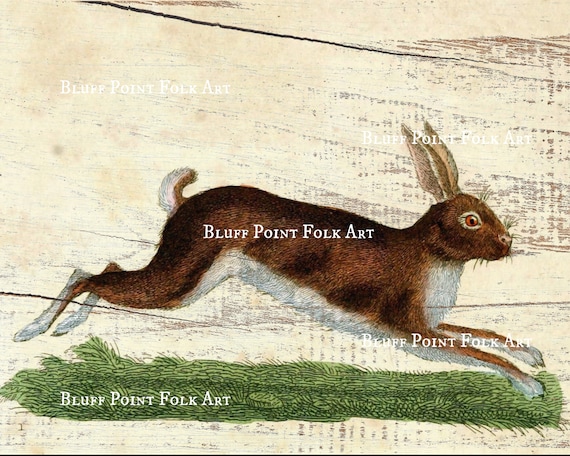 Running Rabbit Digital Download | Etsy