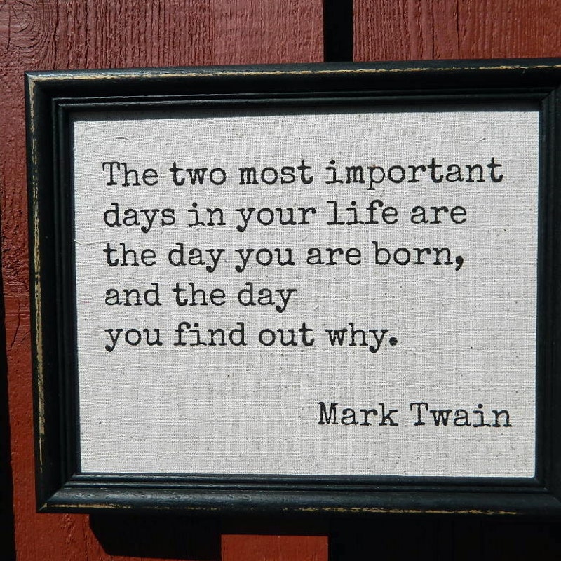 Mark Twain Quote - Etsy