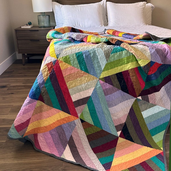 Mid Century Modern Quilt Pattern - Etsy