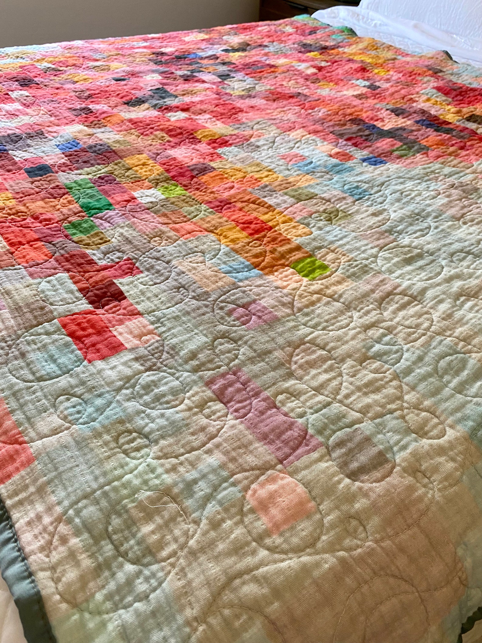 Handmade Mid Century Modern Quilt Midcentury Minimalist Whole | Etsy Handmade Mid Century Modern Quilt Midcentury Minimalist Whole | Etsy