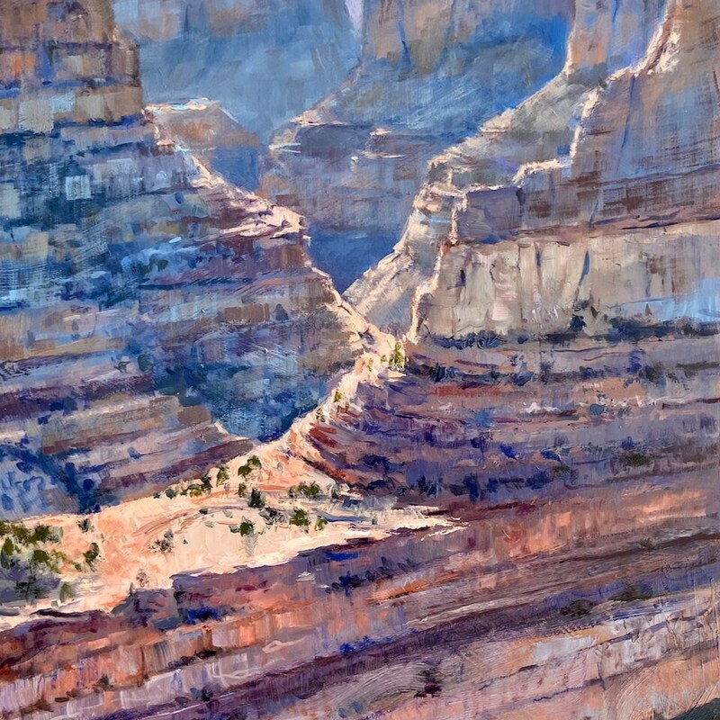 Original Desert Painting - Etsy
