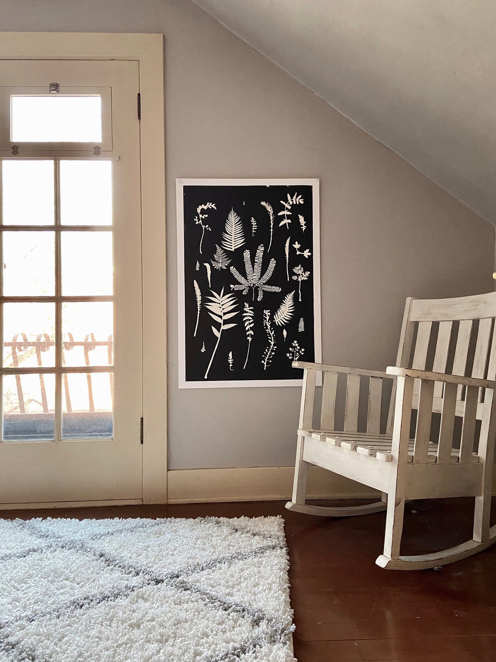 Botanical Wall Art Hand Pressed Botanicals From Ferns and | Etsy