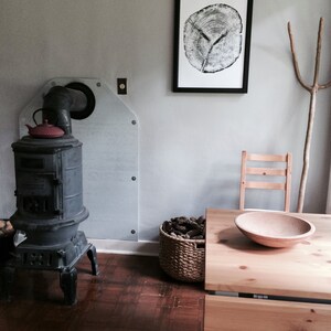 Alaskan Cedar, Ketchikan Alaska, Woodcut, Tree Ring Art Print, Tongass ...