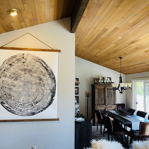 Sitka, 372 Year Old Sitka Spruce, Tree Ring Print, Lumber, Nature ...