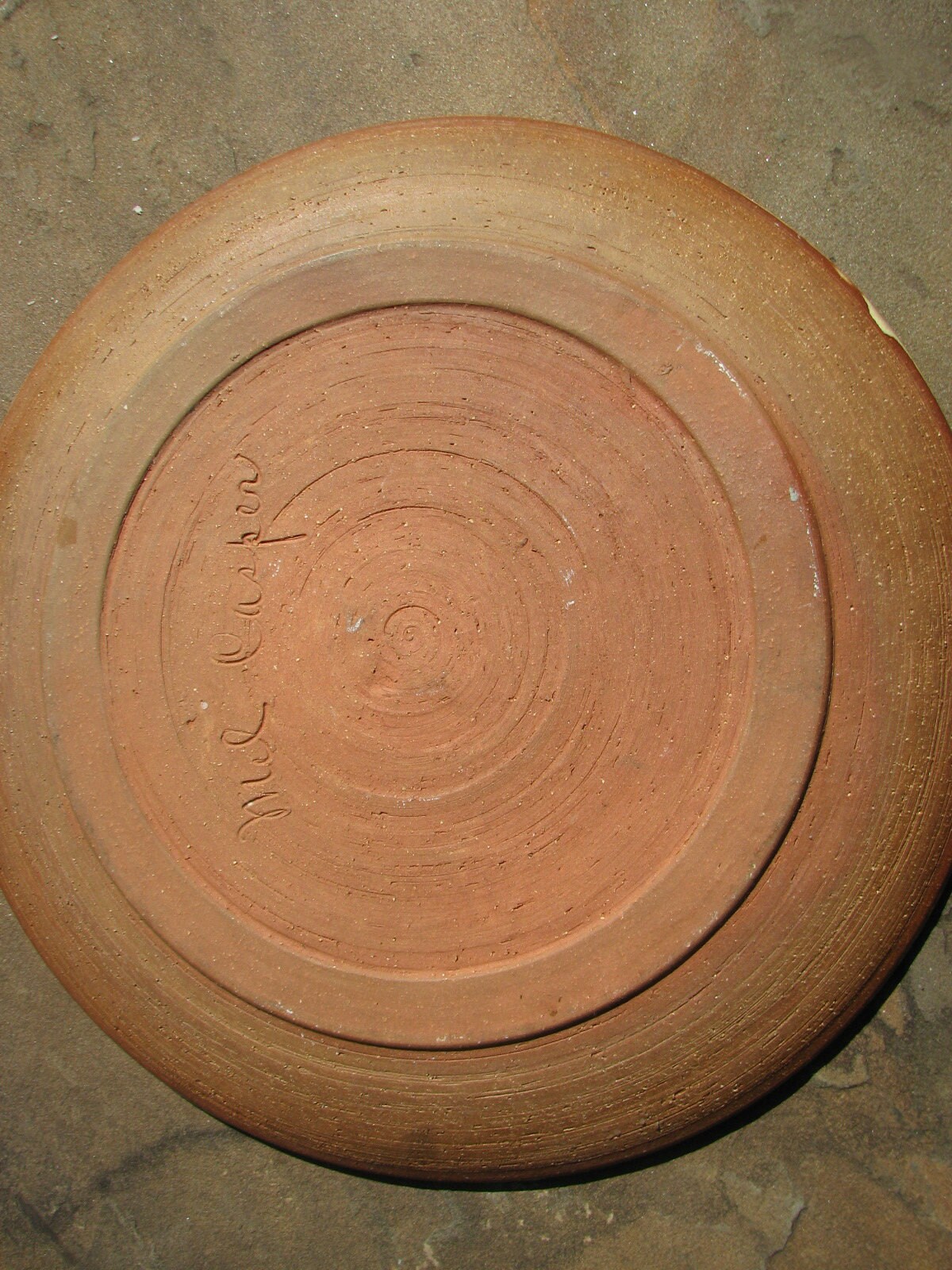 Mel Casper Pottery Highly Collectible Plate Melvin Casper Free Shipping ...