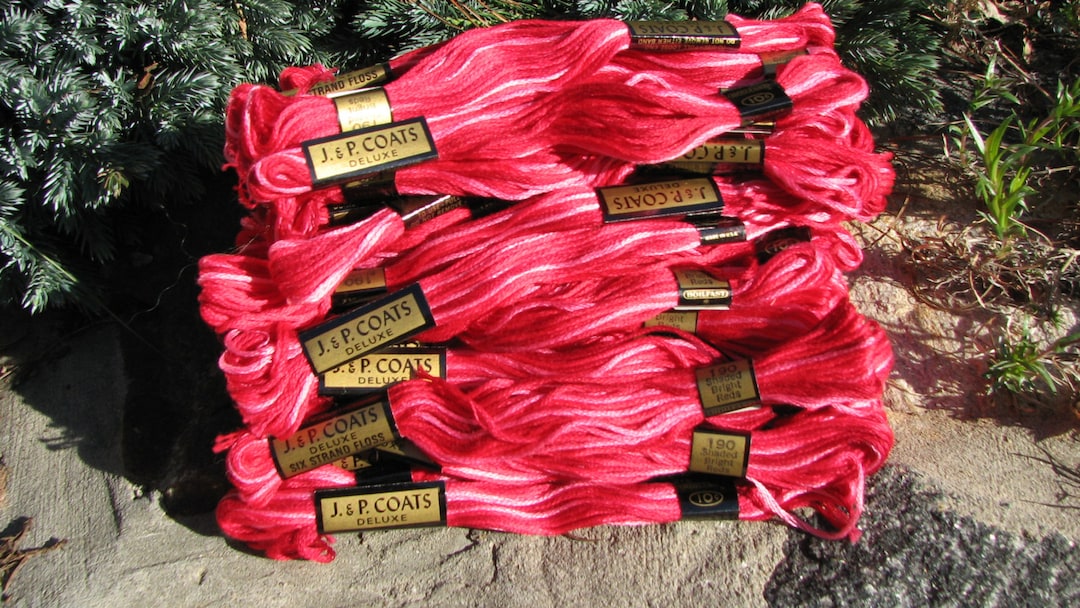 Vintage Embroidery Floss - Embroidery Thread - Etsy