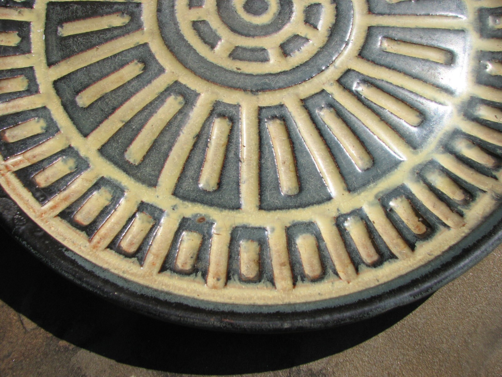 Mel Casper Pottery Highly Collectible Plate Melvin Casper Free Shipping ...