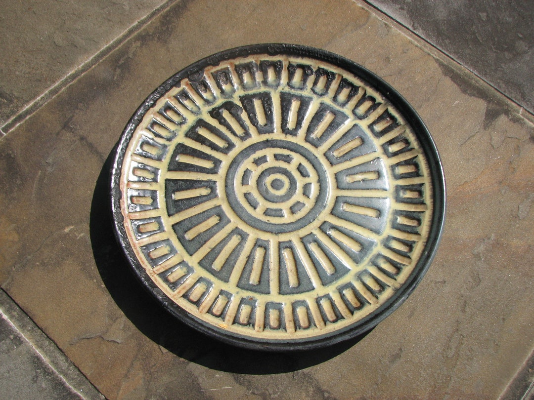 Mel Casper Pottery Highly Collectible Plate Melvin Casper Free Shipping ...