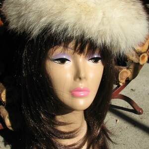 Vintage Fox Fur Hat - Real Fox Fur Hat - Etsy