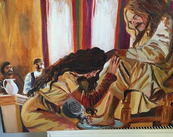 The Beauty of A Broken Alabaster Jar Original Painting Bible - Etsy