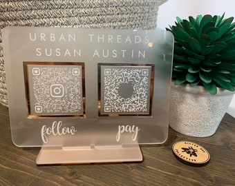 Qr Code Sign Svg - Etsy