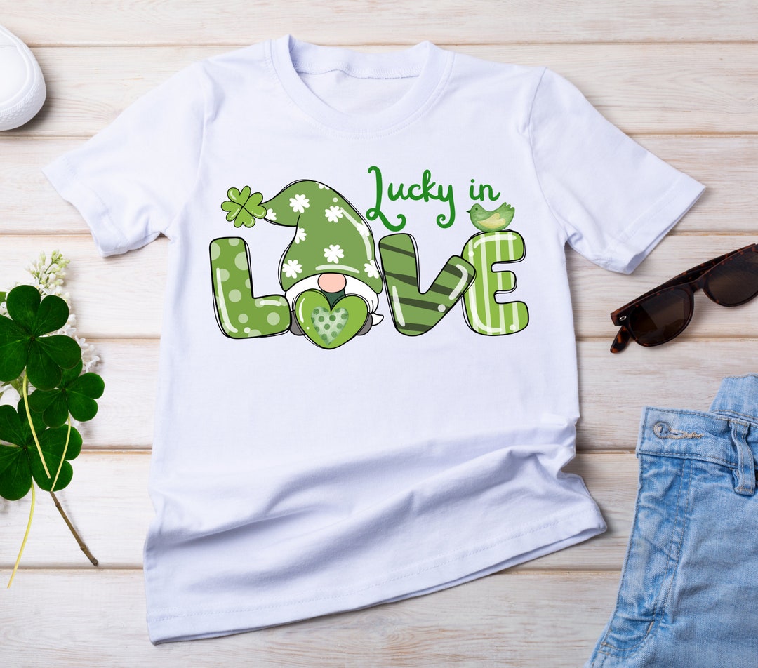 Lucky in Love SVG and PNG File for St. Patrick's Day - Etsy