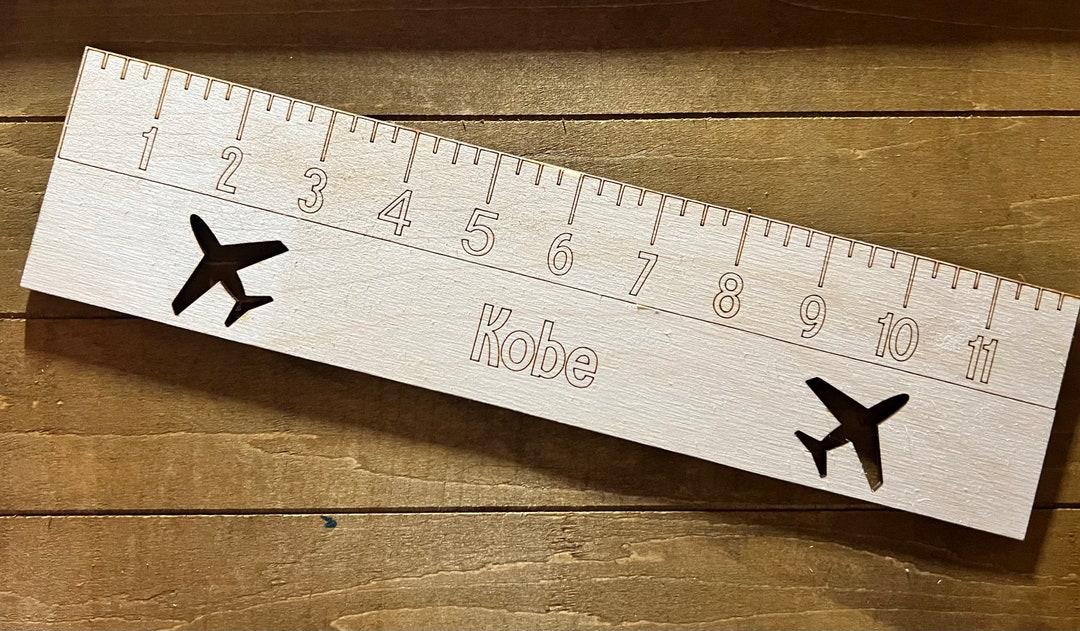Student Ruler Set SVG Laser Cut File - Etsy