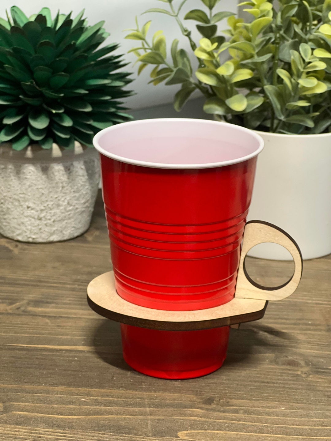 Solo Cup and Coffee Cup Holder SVG - Etsy Australia