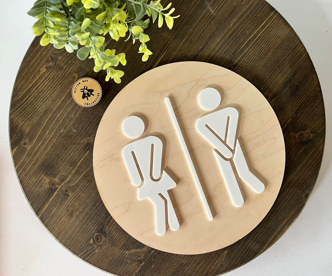 Potty Round SVG File - Etsy