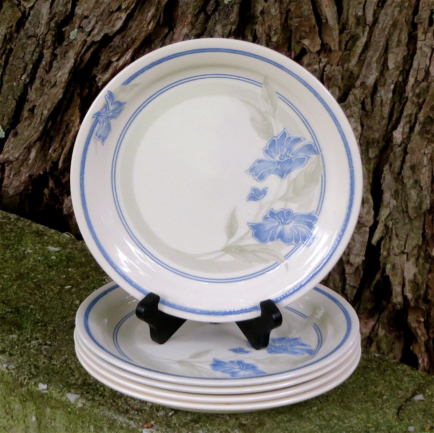 Antique English Ironstone Transfer EIT England 10 Dinner Plate Very ...