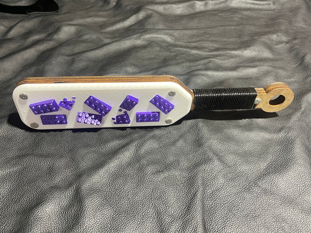 Plastic Bricks Spanking Paddle Color Options W/glow! - Etsy