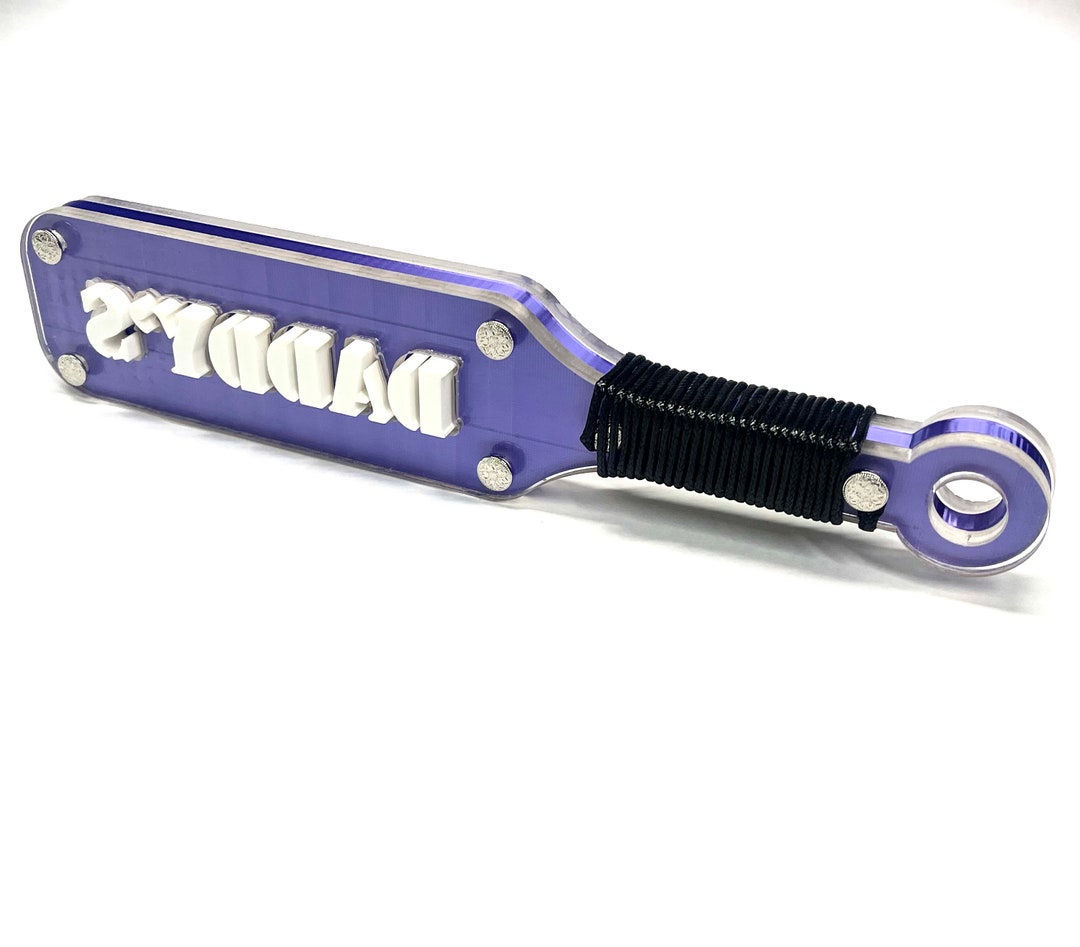 Custom Mini Spanking Paddle Travel Size/ Gag Gift / Custom Wood Gift ...