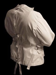 Custom Costume 3 D Ring Straitjacket Straight Jacket Halloween Photo ...