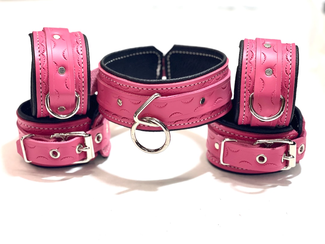 12 Piece Pink Restraint Set _ready to Ship- Discounted Pink Set- Only ...