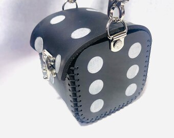 Leather Dice Container - Etsy