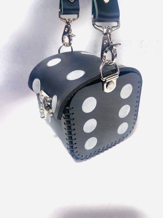 Custom Hand Stitched Six Sided Die Dice Bag Purse - Etsy