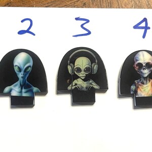 UFO Alien Rear View Mirror Hang Accessory Car Charm - Etsy