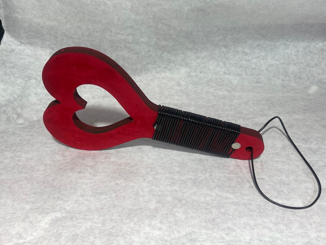 Colorful Birch Spanking Paddle Word Cut Out Personalized Gift Box ...