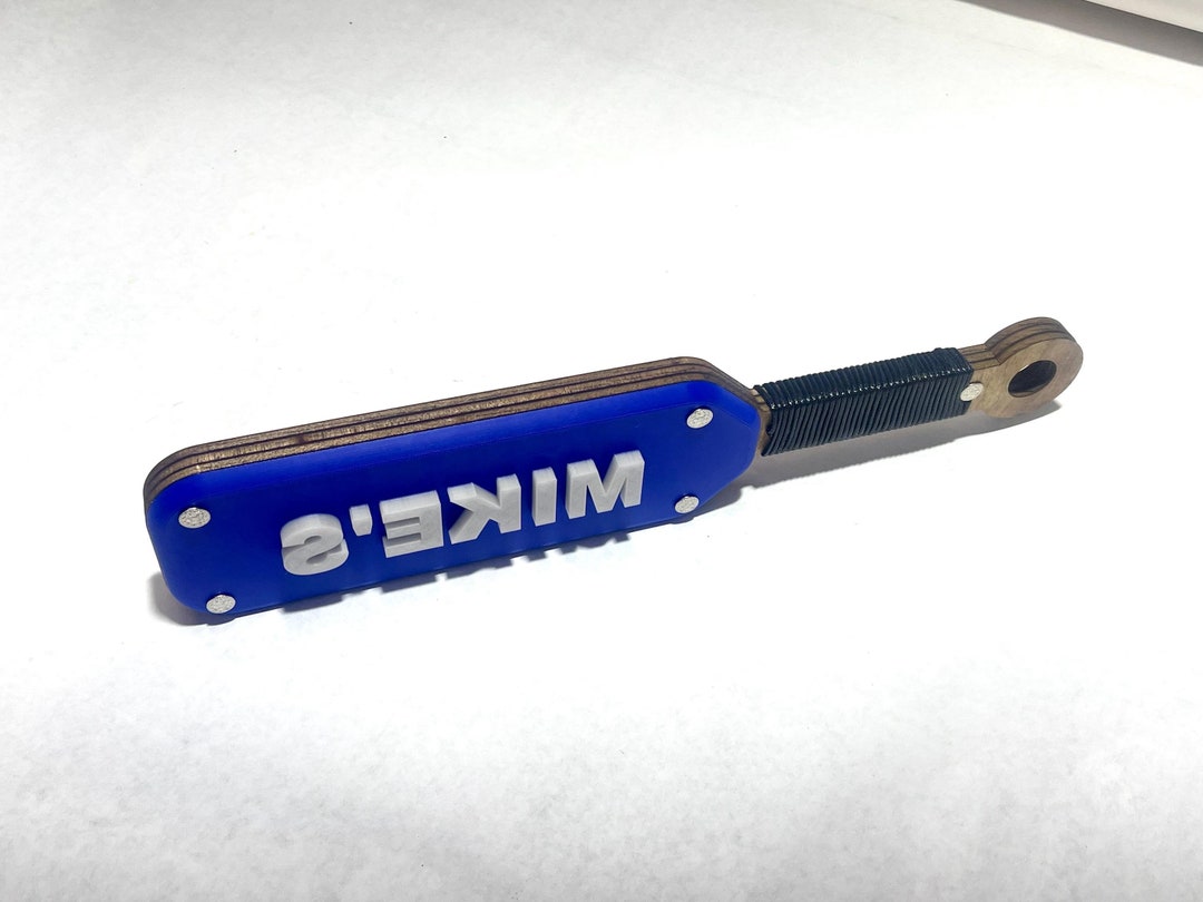 RAISED Letters! Custom Glow Spanking Paddle -choose Your Name/color ...