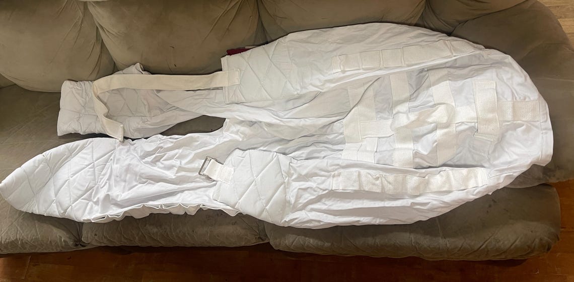 Discounted -XS / Small Ready to Ship Full Body Mummy Straight Jacket ...