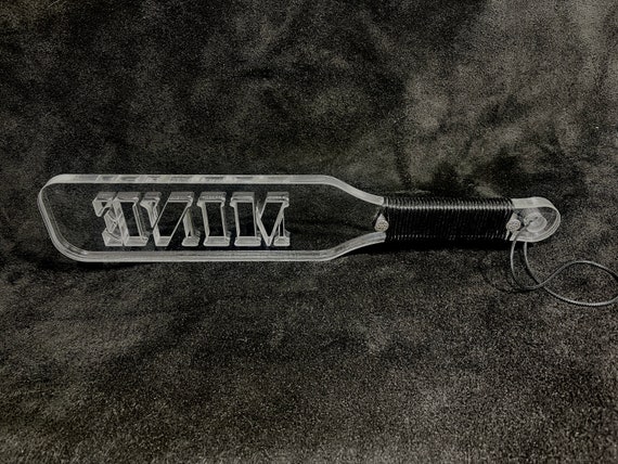 Reverse Cut Clear Acrylic Spanking Paddle Sub Restraint BDSM | Etsy