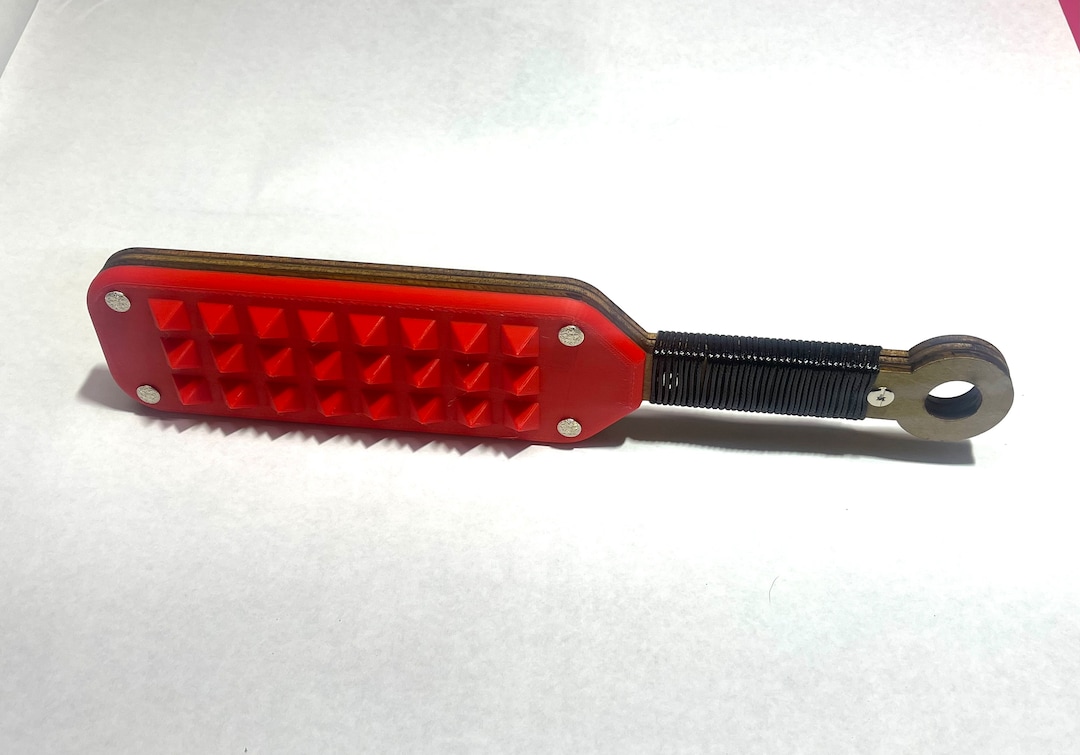 POINTY Spikes Spanking Paddle choose Your Color Optional Gift Box - Etsy