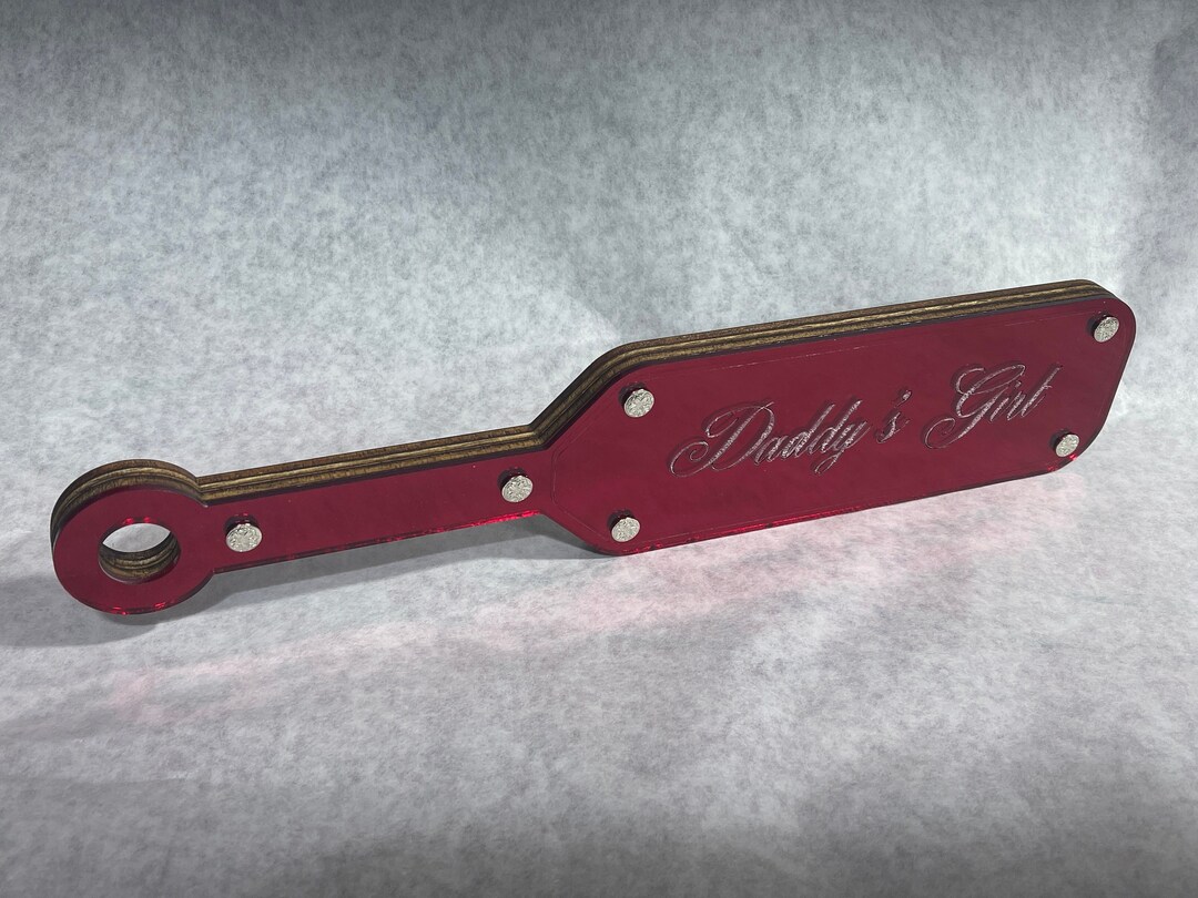 Acrylic and Wood Spanking Paddle Custom Engraved W/gift Box - Etsy