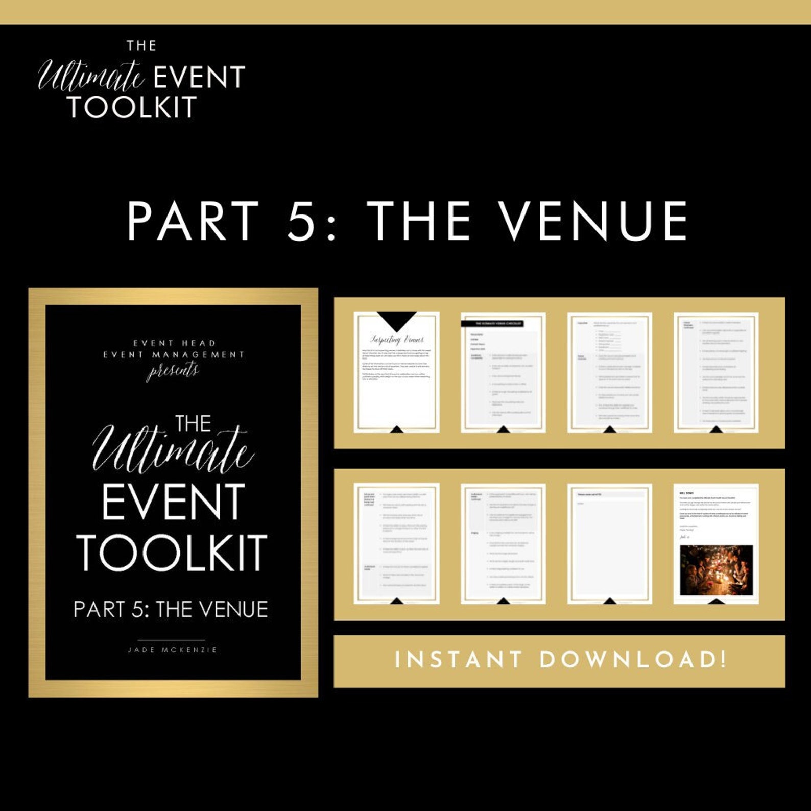 The Ultimate Event Venue Checklist Event Planning & Checklist Template ...