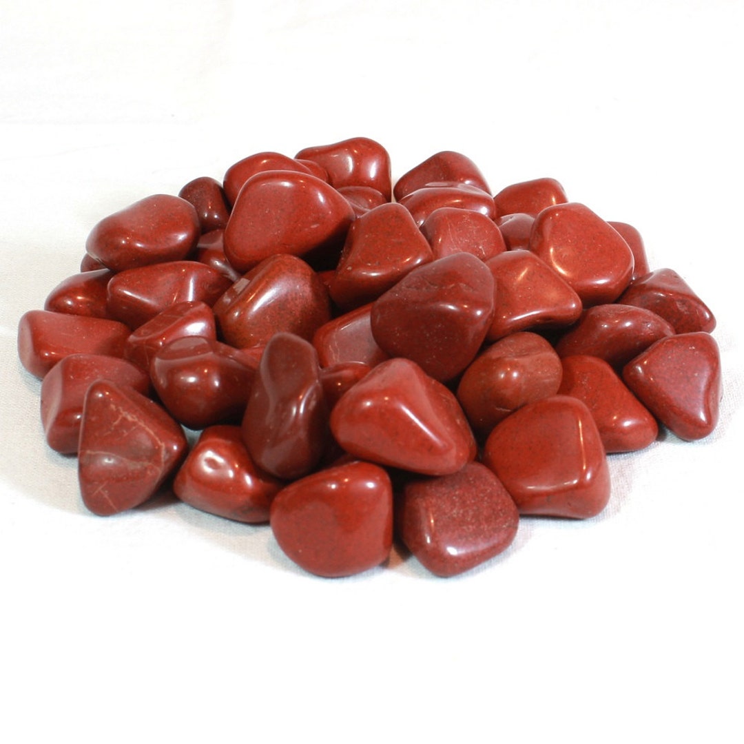 Red Jasper - Brecciated Jasper - Red Banded Jasper - Tumbled ...