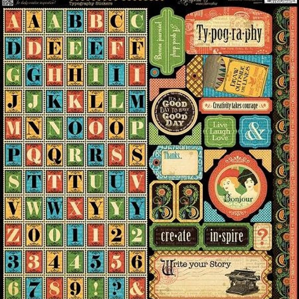 Graphic Typography - Etsy