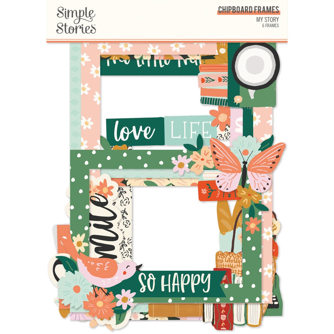 Simple Stories My Story Chipboard Frames - Etsy