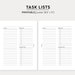 Task List Printable Letter Size Printable Insert List Printable PDF ...